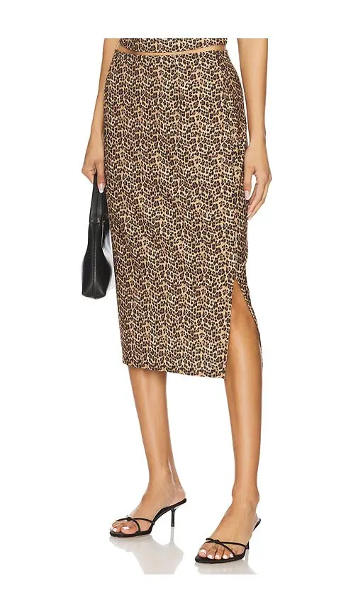 Miaou Moni Skirt - Leopard