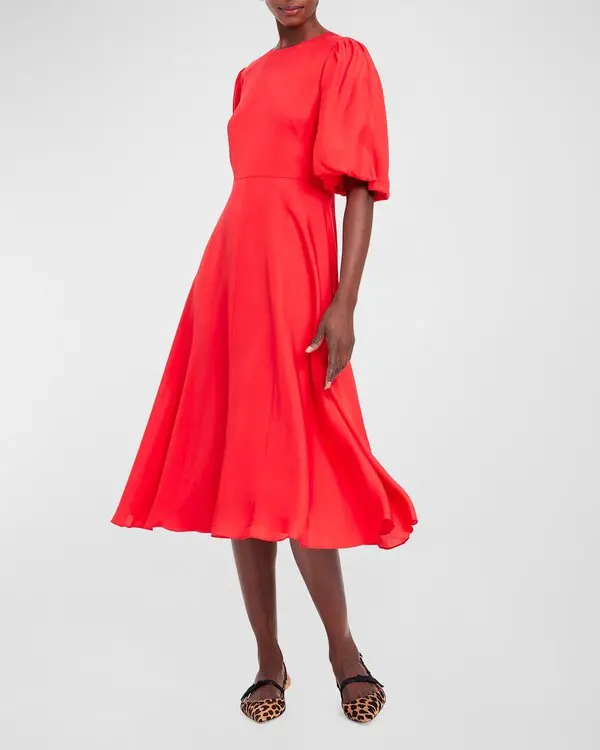 Kate Spade New York Matinee Twill Midi Dress