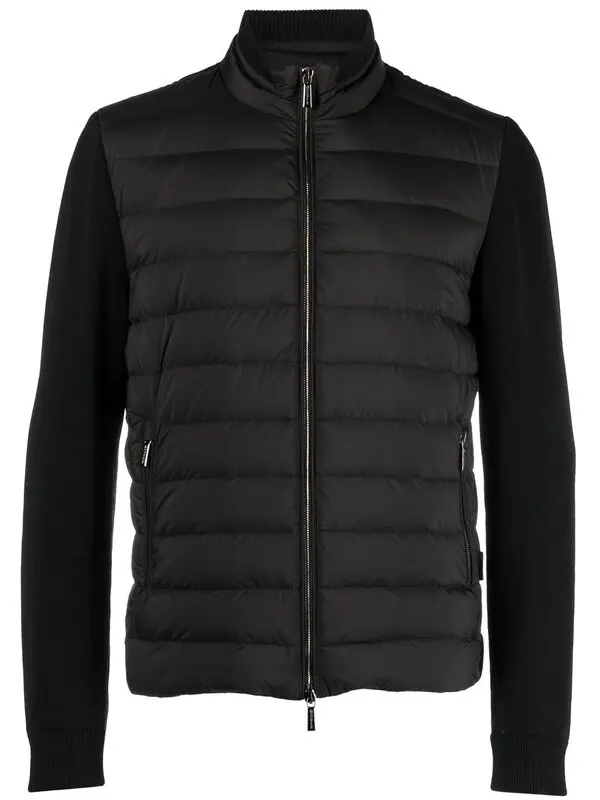 MOORER Padded Zip-up Gilet