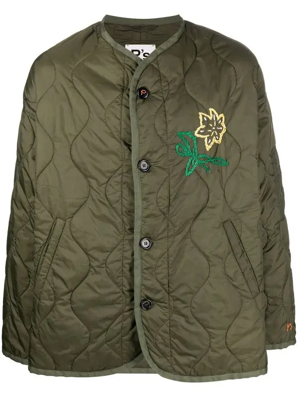President's Embroidered Quilted Jacket