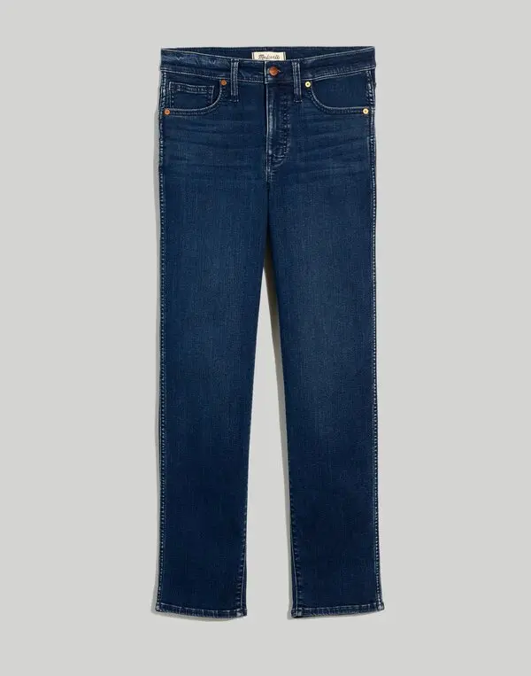 Madewell Mid-rise Stovepipe Jeans - Dahill Wash