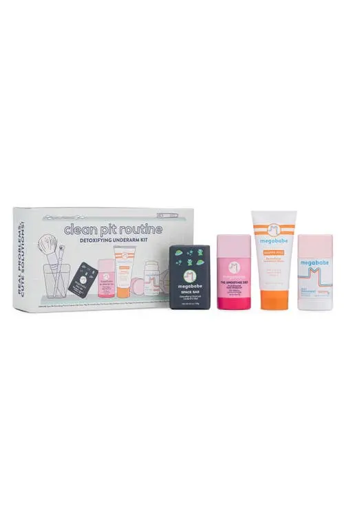 MEGABABE Clean Pit Routine Detoxifying Underarm Set