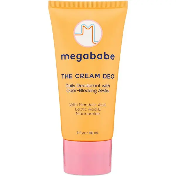 MEGABABE The Cream Deo Aluminum-free Daily Deodorant With Odor-blocking Ahas - No Color