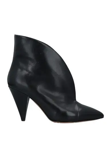 Isabel Marant Ankle Boots In Calfskin - Black