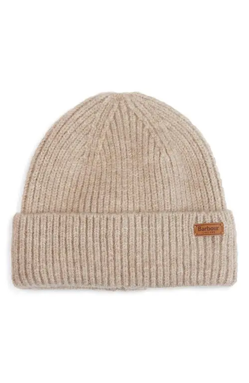 Barbour Pendle Beanie - Light Trench