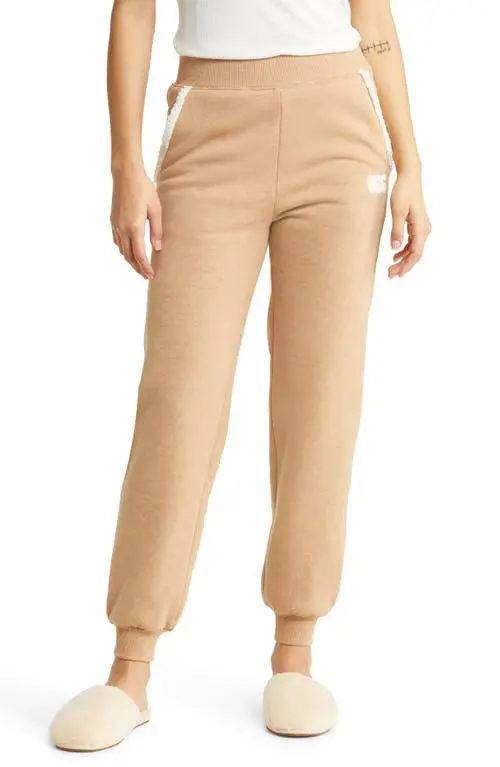 UGG Daylin Bonded Fleece Joggers - Heather Camel