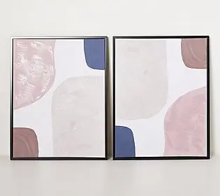KARASTAN Large 2-piece Hand Painted Canvas Art By