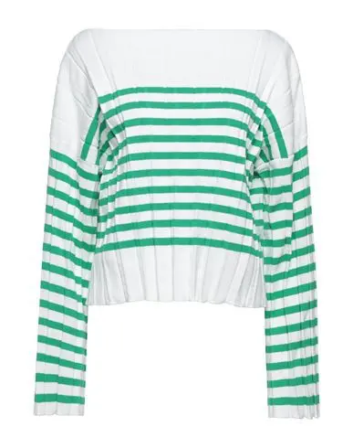 SOLOTRE Striped Lightweight Knit Sweater