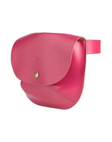 Il Bisonte Soft Leather Belt Bag - Magenta