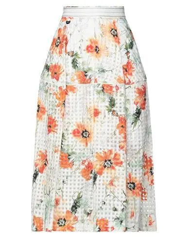 High Midi Flared Skirt