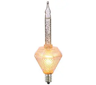 VICKERMAN 7 Bubble Lights On Green Wire, 13' St And