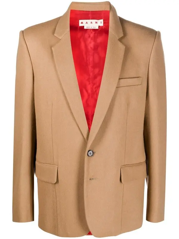 Marni Buttoned Single-breasted Blazer