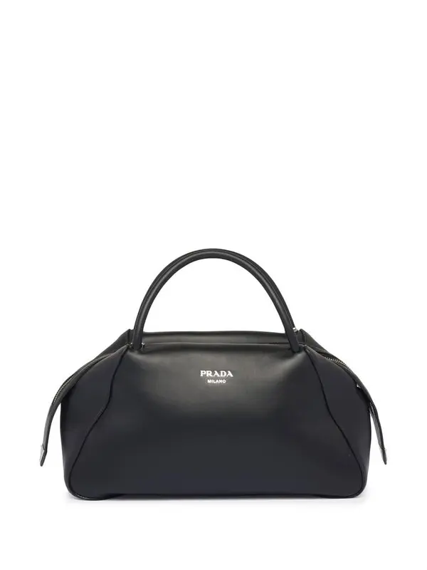Prada Medium Leather Tote Bag