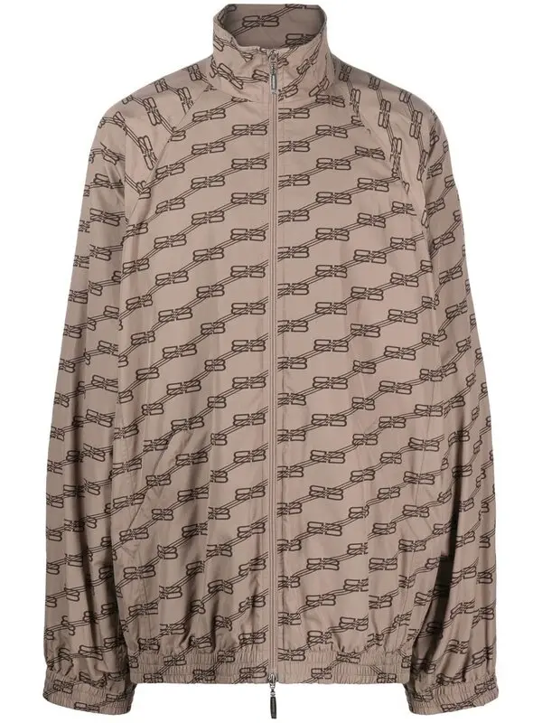 Balenciaga Bb Monogram Track Jacket
