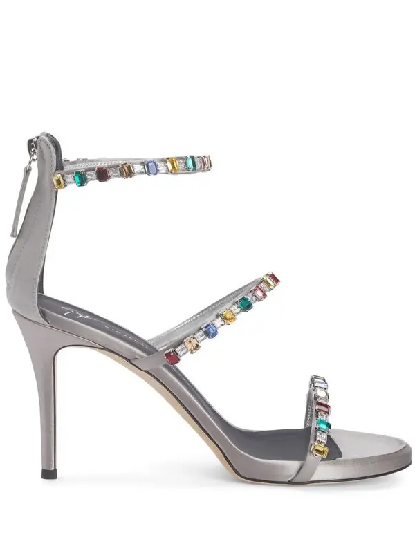 GIUSEPPE ZANOTTI Harmony Diamond 100mm Sandals