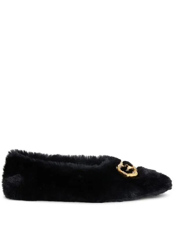 GIUSEPPE ZANOTTI Lucreciia Loafers - Black