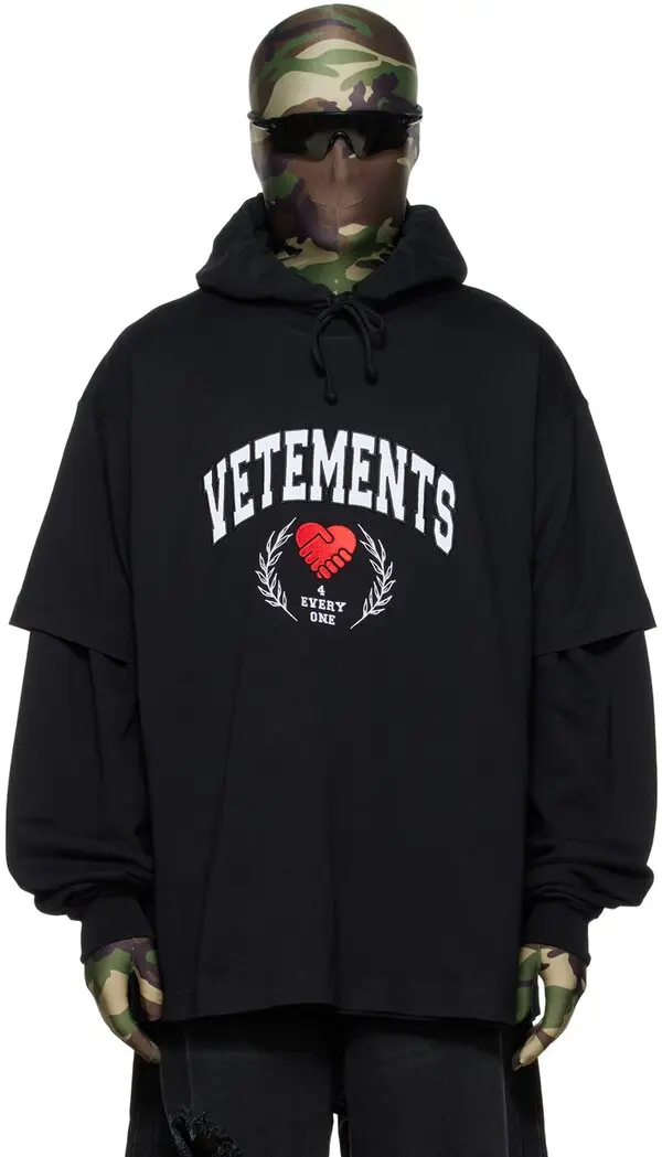 Vetements Solidarity T-Shirt In Black - 44% Off | Editorialist