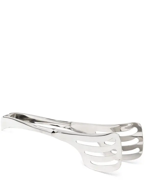 SAMBONET Polished Metal Tongs
