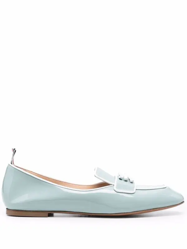 Thom Browne Bow-embellished Trimmed Loafers