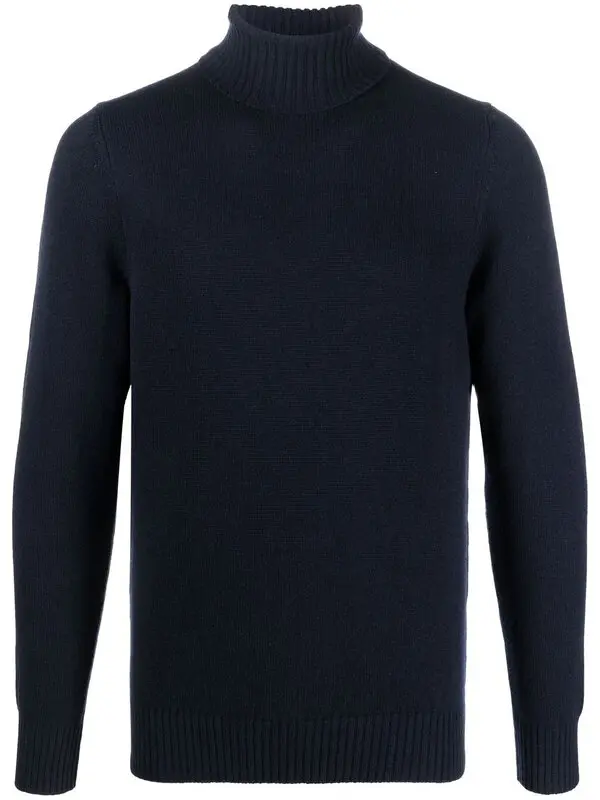 DRUMOHR Cashmere Roll Neck Jumper