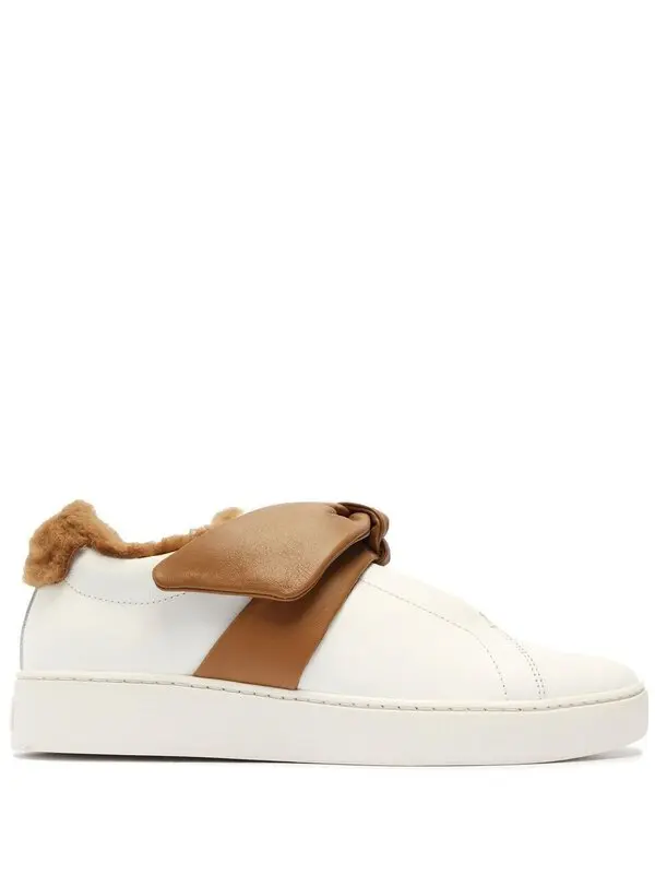 ALEXANDRE BIRMAN Clarita Asymmetric Sneakers - White