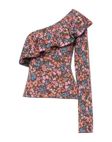 Philosophy Di Lorenzo Serafini One-shoulder Floral Top - Brown
