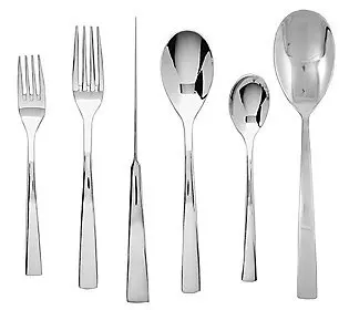 GINKGO President 42 Piece Flatware Set For 8
