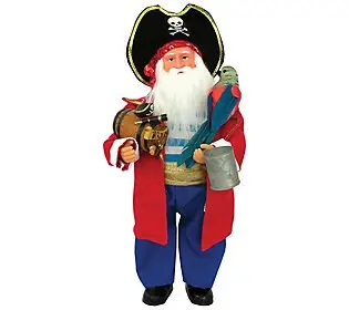 SANTA'S WORKSHOP 15' Rum Runner Claus By