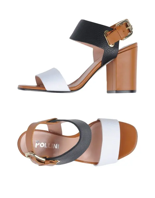 Buy POLLINI Sandals - White At 76% Off | Editorialist