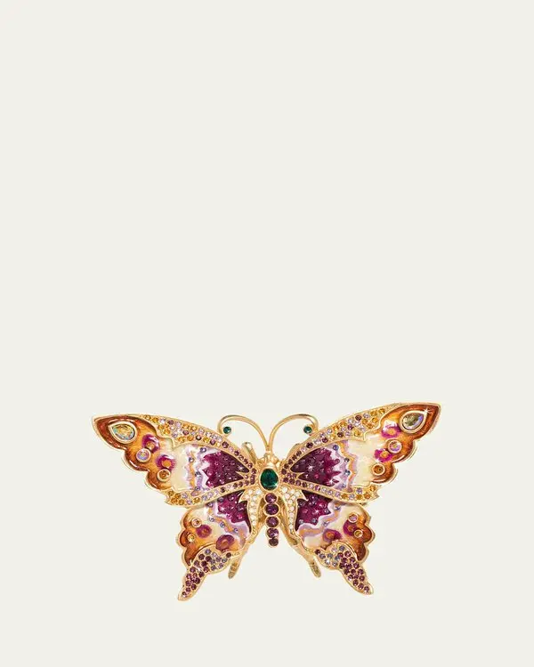 JAY STRONGWATER Medium Butterfly Figurine - Multi