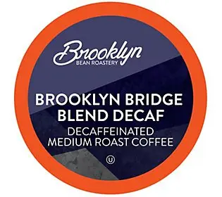 BROOKLYN BEAN ROASTERY Brooklyn Beans 40-count Brooklyn Bridge Decaf C Offee Pods