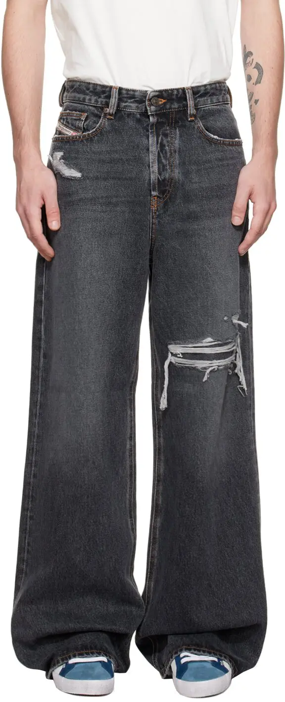 DIESEL Straight Jeans D-Rise 09j95
