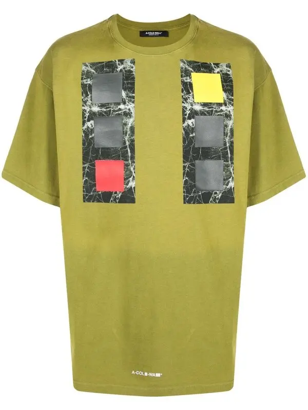 A-COLD-WALL* Cubist Short-sleeve T-shirt - Green