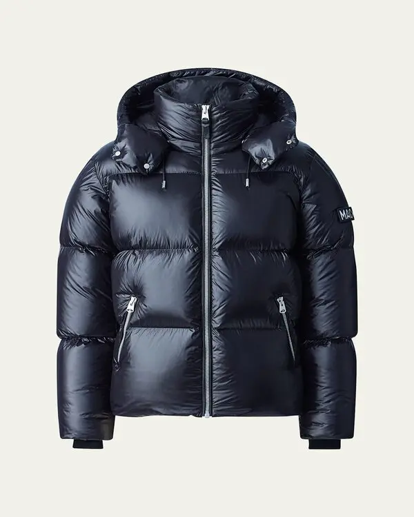 Mackage Kent Short Puffer Coat - Black