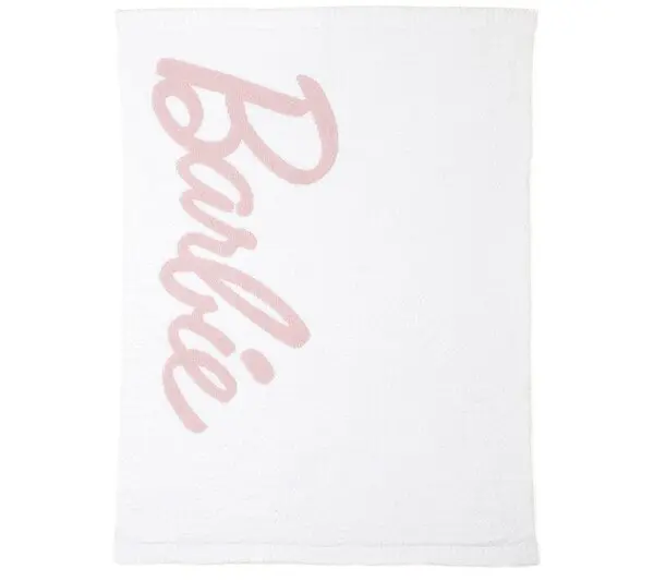 Barefoot Dreams Cozychic Barbie Blanket 45'x 60