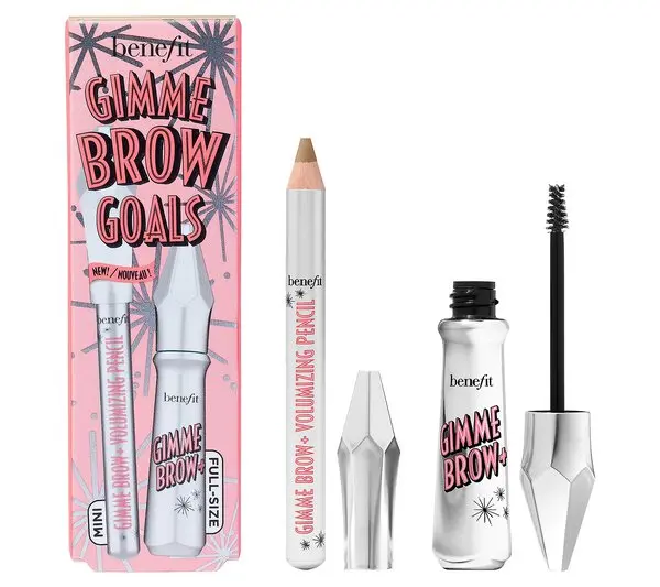 BENEFIT COSMETICS Gimme Brow Goals Pencil & Volumizing Ge L Set - One-color