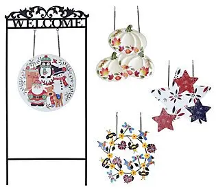 TEMP-TATIONS Garden Sign With 4 Icons