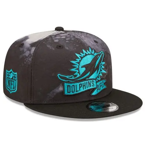 New Era Miami Dolphins Ink Dye 2022 Sideline 9fifty Snapback Hat ...