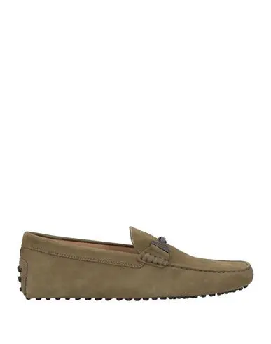 TOD'S Leather Loafers - Green