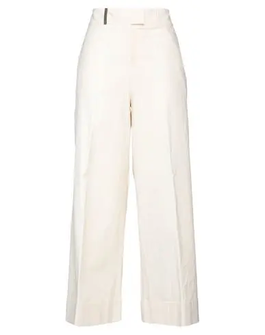 Peserico Wide Leg Pants - White
