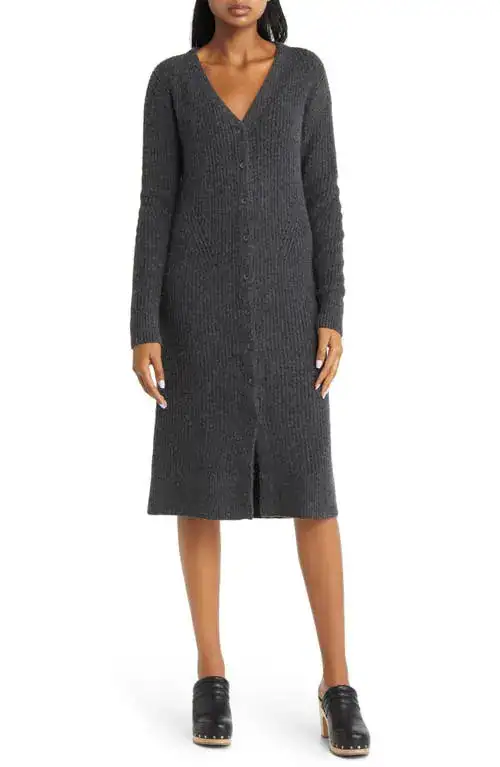 stretch knit dress LoveShackFancy Metallic Sequined Knit Dress