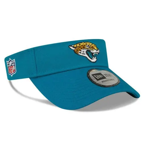 New Era Jacksonville Jaguars 2022 Sideline Adjustable Visor Teal