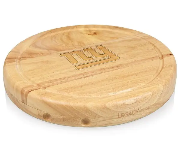 TOSCANA Nfl Circo Cheese Cutting Board & Tools Set