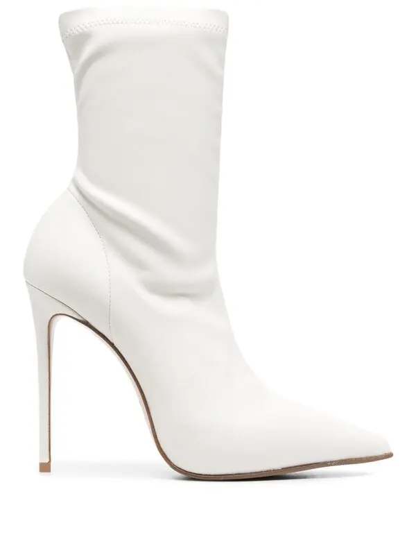 LE SILLA Eva 120mm Ankle Boots - White