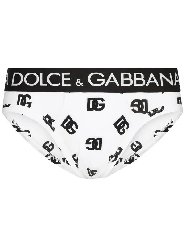 Dolce & Gabbana Dg-logo Jersey Briefs