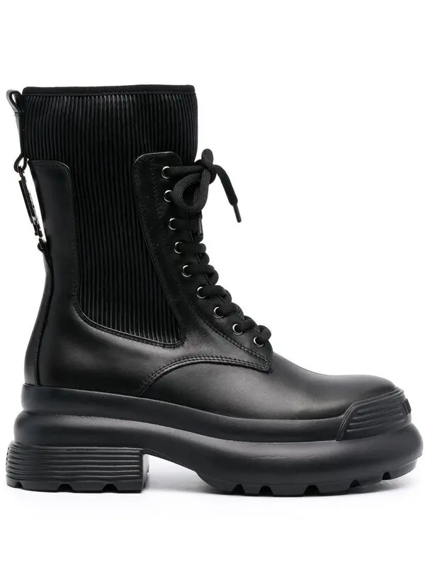 Liu Jo Amy Lace-up Boots - Black