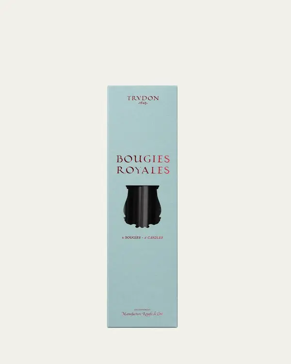 TRUDON Royal Taper Candles Black - One-color