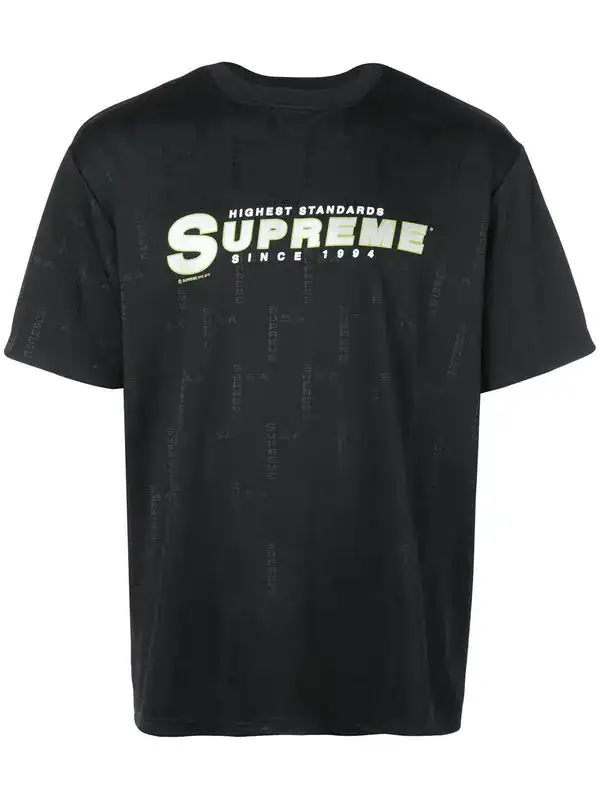 Supreme Highest Standard Athletic T-Shirt - Black | Editorialist 