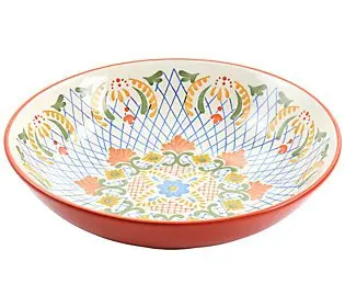 LAURIE GATES Tierra 10.5' Stoneware Pasta Bowl