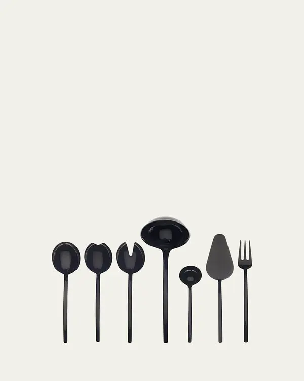 MEPRA Due Oro Nero 7-piece Full Serving Set - One-color